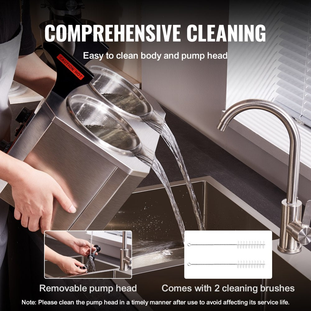 BH-02 - 2.4L Electric Cheese Dispenser with Precision Temp Control – NassauElectrical