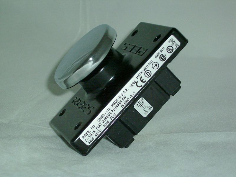 02653-112 Flat Chrome Plunger Push Button Switches – NassauElectrical