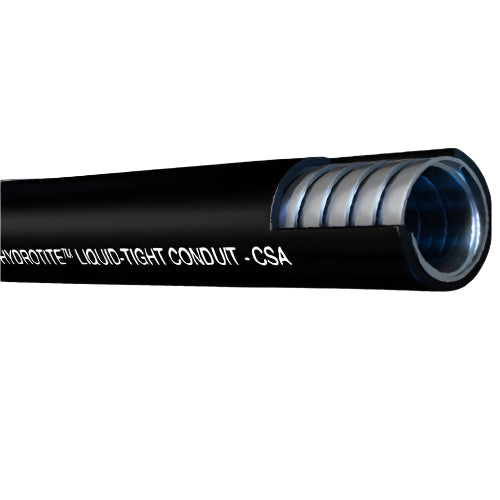 1-1/2" Trade Hydrotite Type CSA Liquid Tight Flexible Conduit PVC Jack ...