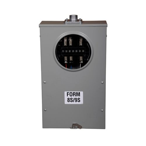 1-Gang 80A 600V Three-Phase Instrument Rated Meter Socket 1004671CH ...