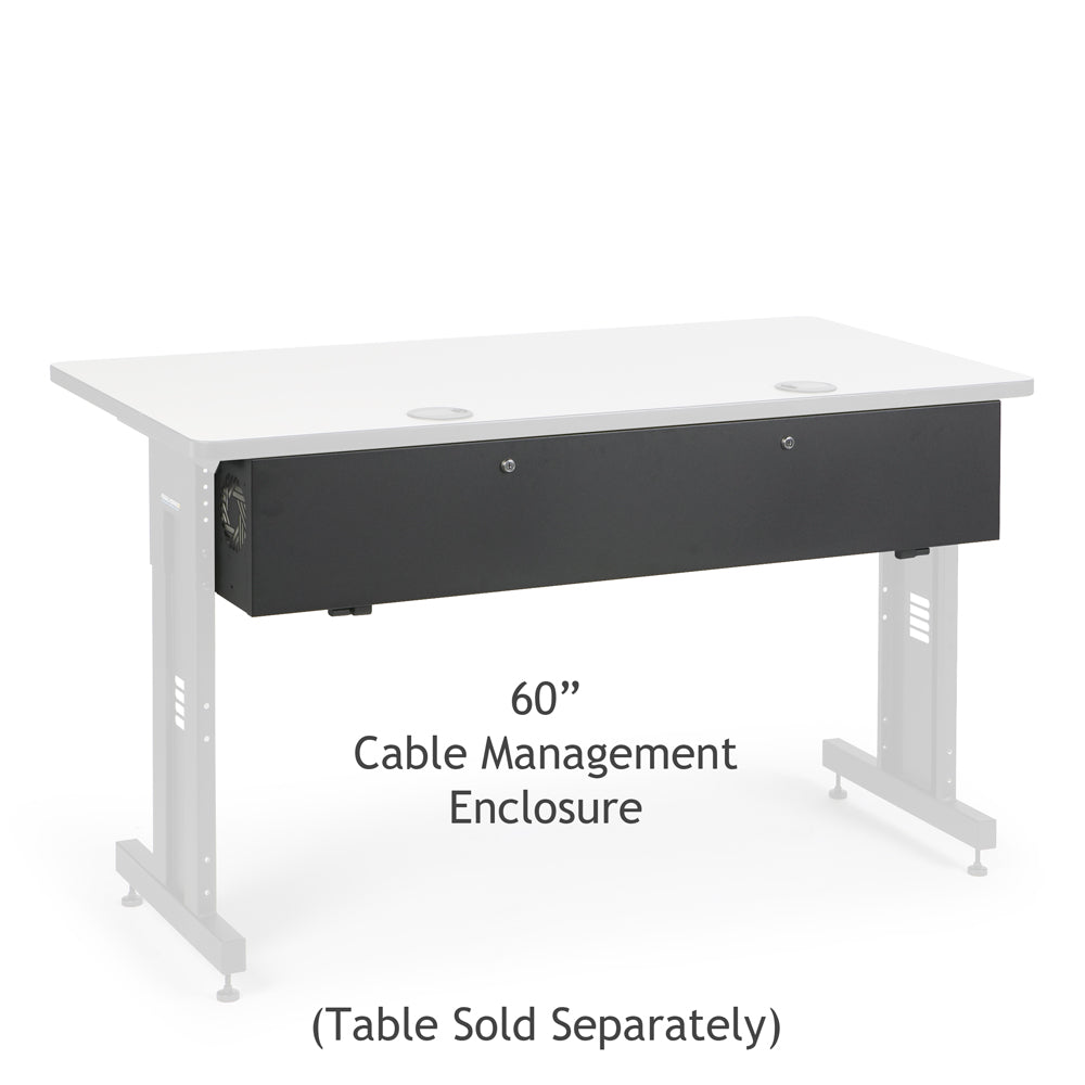 5500-3-100-60 Training Table Cable Management Enclosure – NassauElectrical