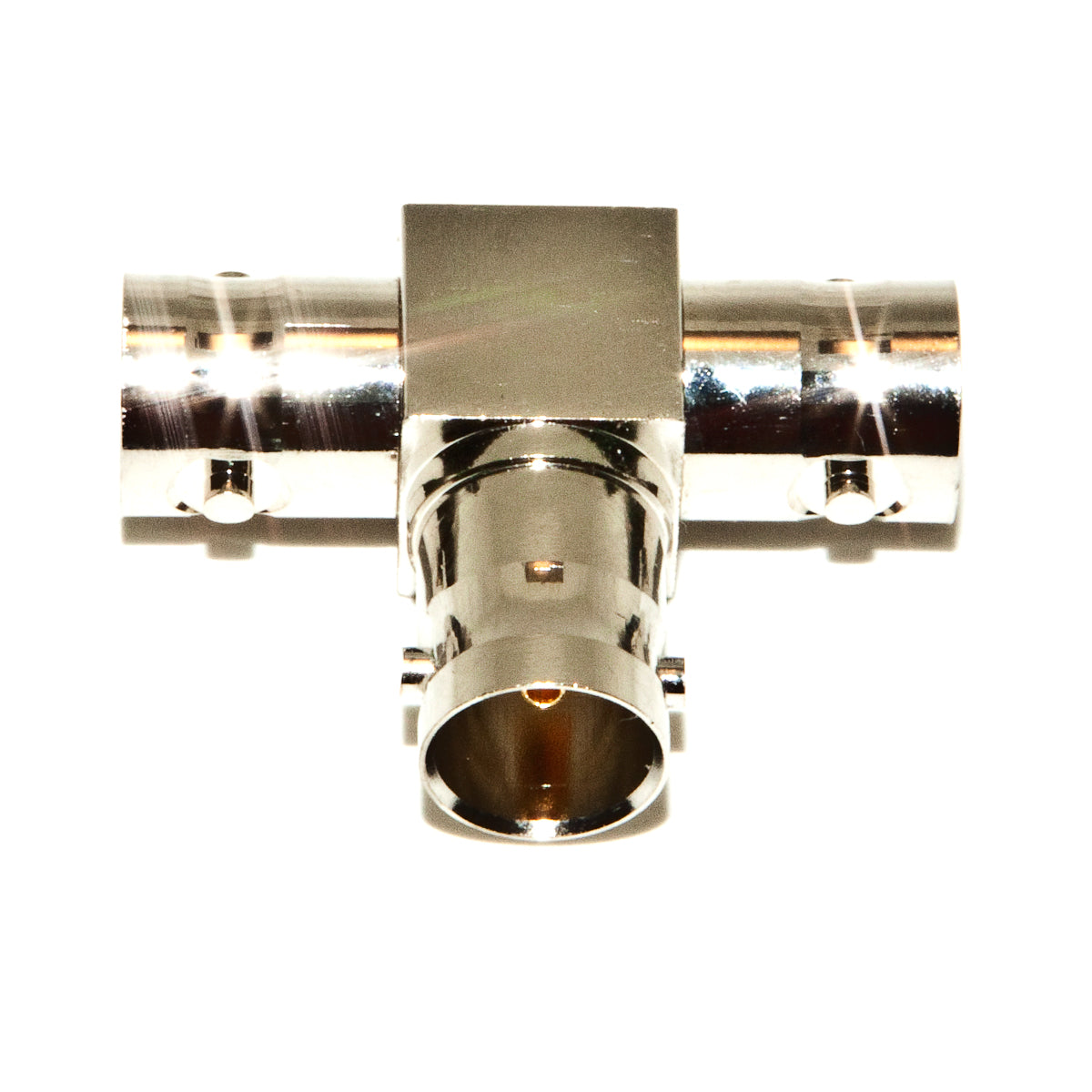 BU-P6738 - 3-Way Female BNC T-Connector for Easy Connectivity (Pack of ...