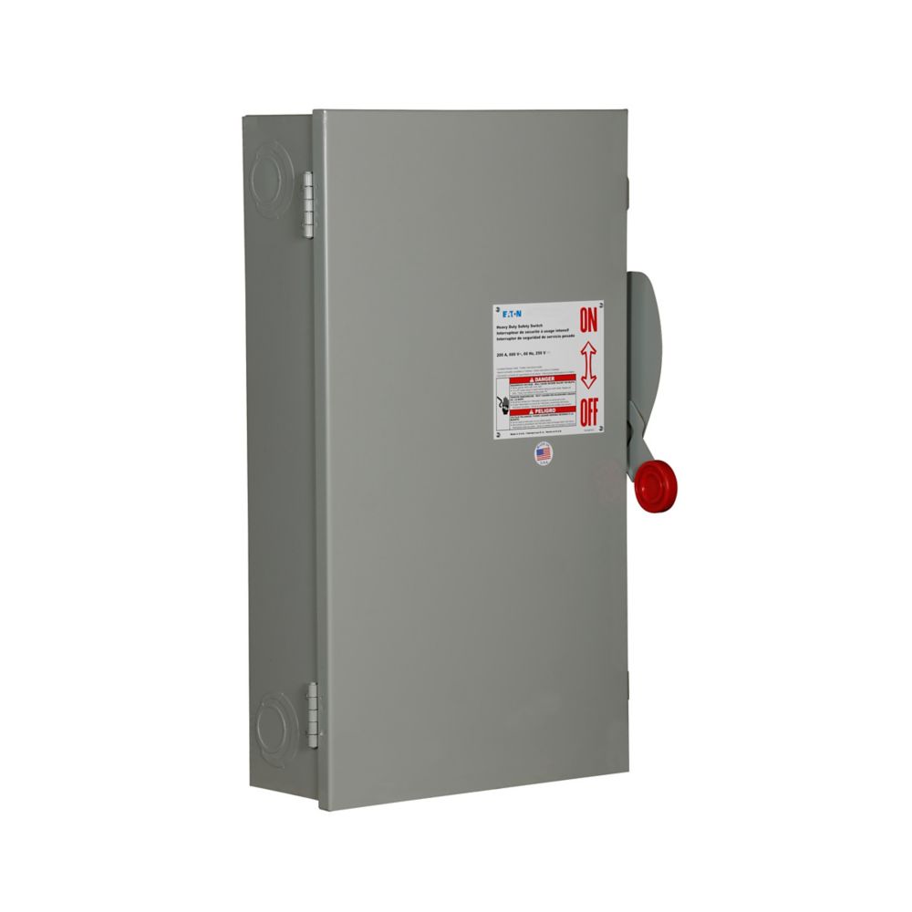 200A 600V 200KA Non fusible Safety and Disconnect Switch DH364UGK ...