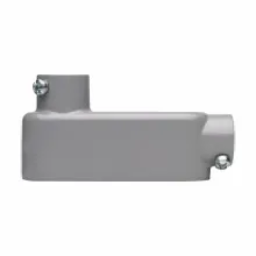3/4 Inch Type LB Copper Free Aluminum Conduit Body with Cover and Gask ...