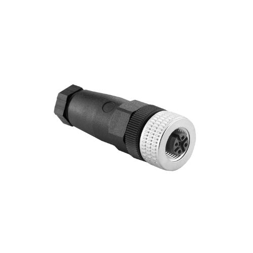 5 Pole Micro Mini Field Mount Passive Connector With External Thread D ...