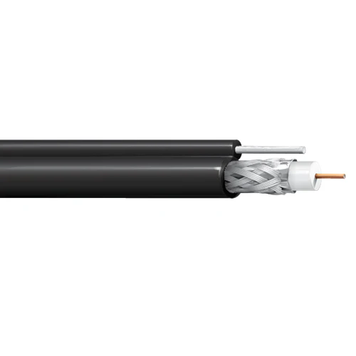 Belden 1524AM 14 AWG 1 Conductor Solid RG-11 Messenger 75 Ohm CATV Vid ...