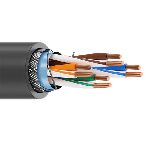 Belden 7921A 24 AWG 4 Pair Solid Bare Copper Cat 5e CMR DataTuff Cable ...