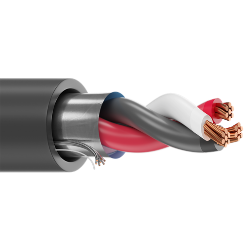 Belden 3091A 16 AWG 1 Triad 7x24 Stranding Bare Copper 600V Instrument ...