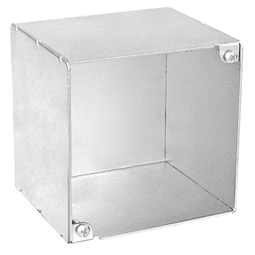 4 Inch Square 3-1/2 Inch Extra Deep Blank Junction Box No Knockouts 52 ...