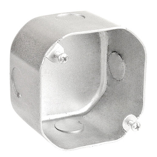 4 Inch Octagon Box 2-1/8 Deep 1/2 Inch Knockout Blank 54171-1/2BB (Pac ...