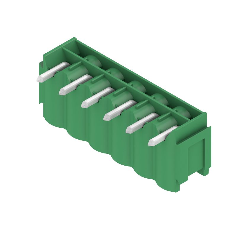 1647600000 - 5.00mm 6-Pole Male PCB Connector with Dovetails (Pack of ...