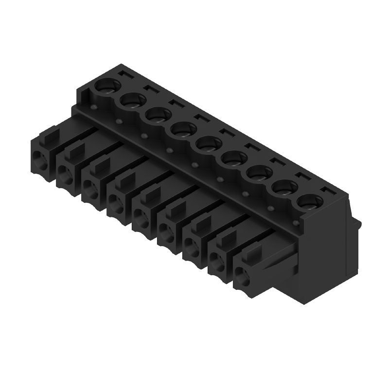 1871390000 - 3.81mm Female Plug Connector, 9 Poles, 180-Degree Angle ...