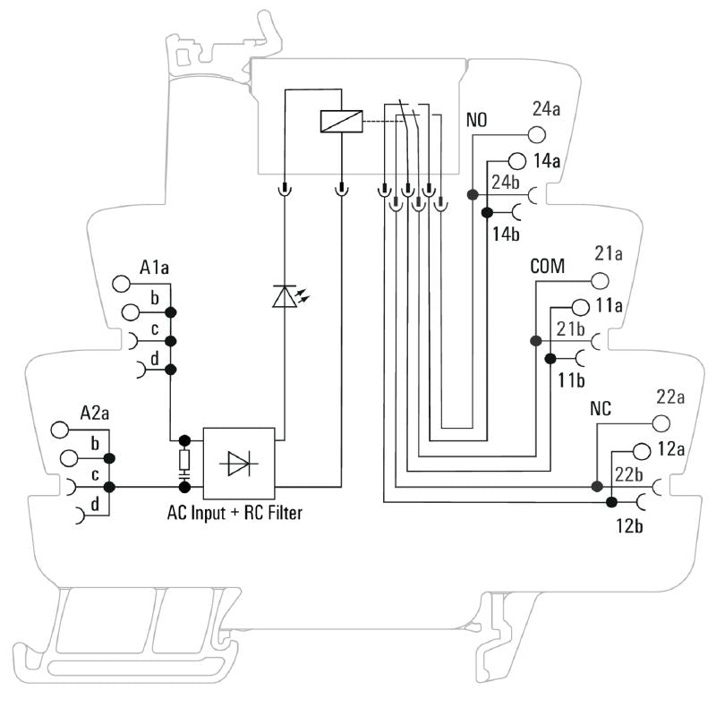 2618330000 - 230V AC Relay Module with 2 CO Contacts, 8A Capacity (Pac ...
