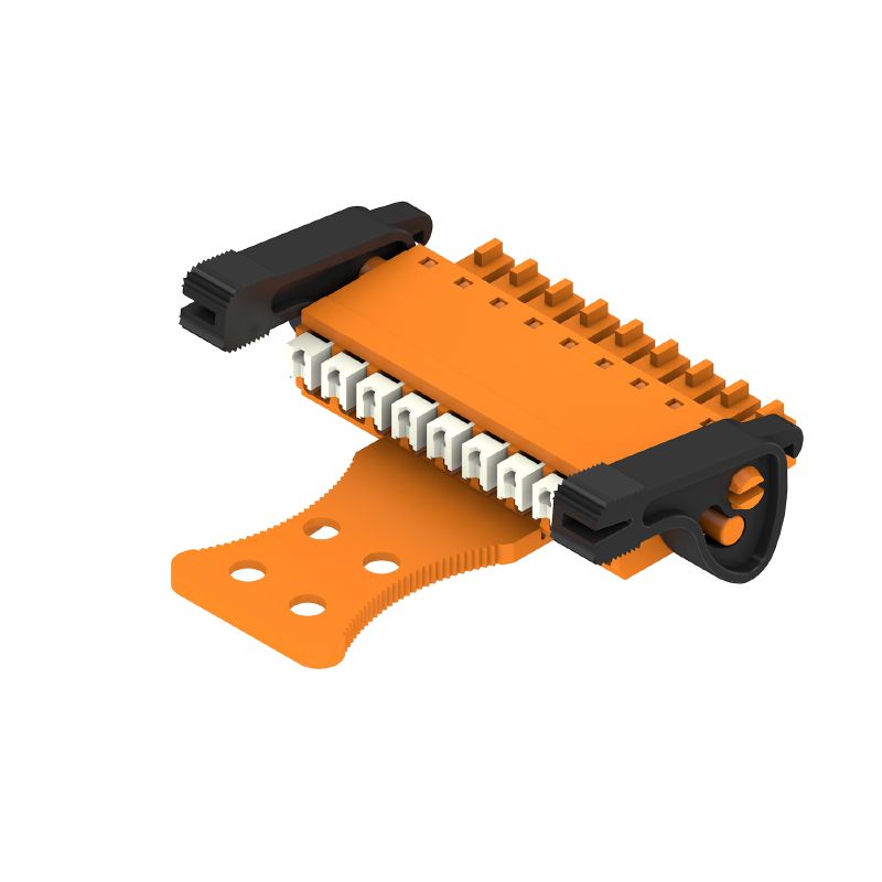 2443030000 - 3.81mm PCB Female Connector with 9 Poles and PUSH IN Clam ...