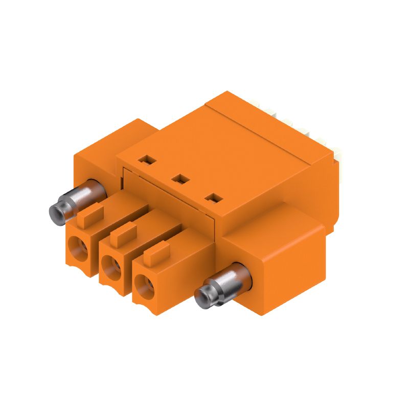 1970330000 - 3-Pole 3.81mm PCB Female Connector with PUSH IN Connectio ...