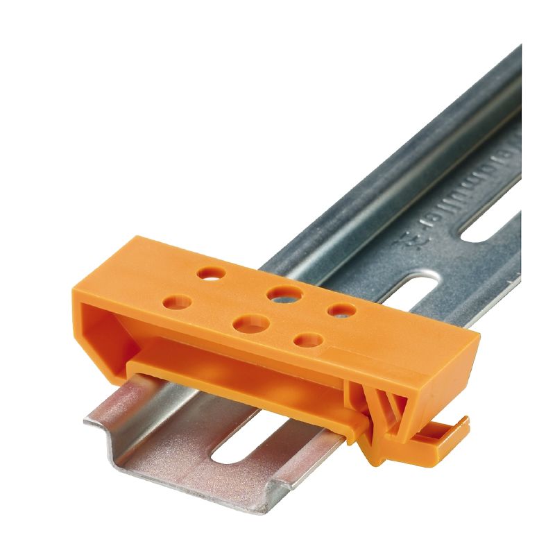 0646210000 - Black Snap-On Mounting Foot for TS 35 Rails (Pack of 20 ...
