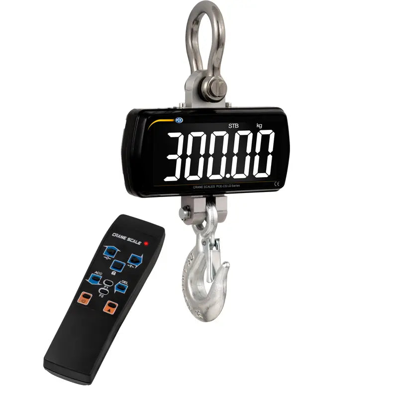 PCE-CS 300LD - 300kg Crane Scale with Remote & ISO Certification ...