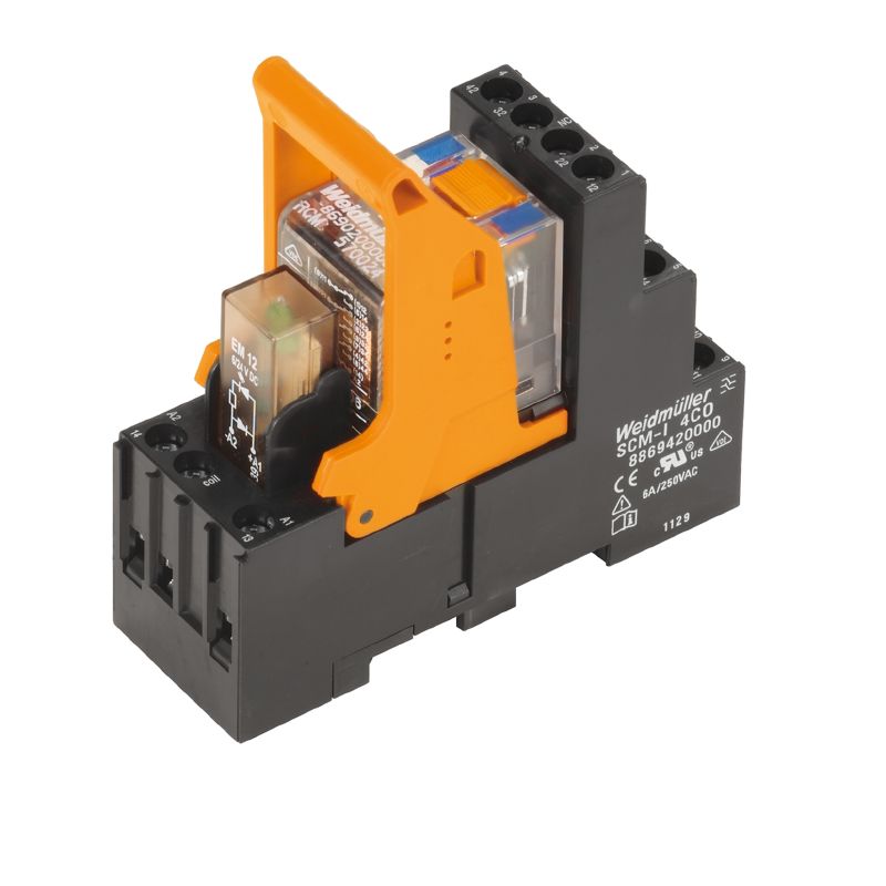 8921030000 - 24VDC Relay Module with 4 CO Contacts and Test Button (Pa ...
