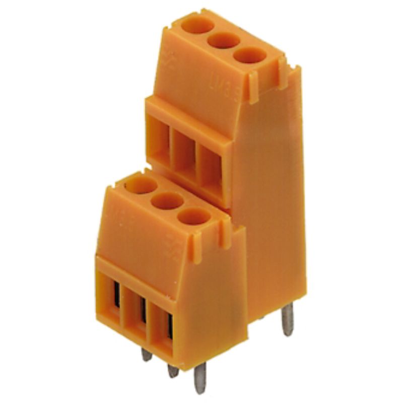 1720080000 - 3.50mm PCB Terminal Block with 20 Poles at 90° Angle (Pac ...