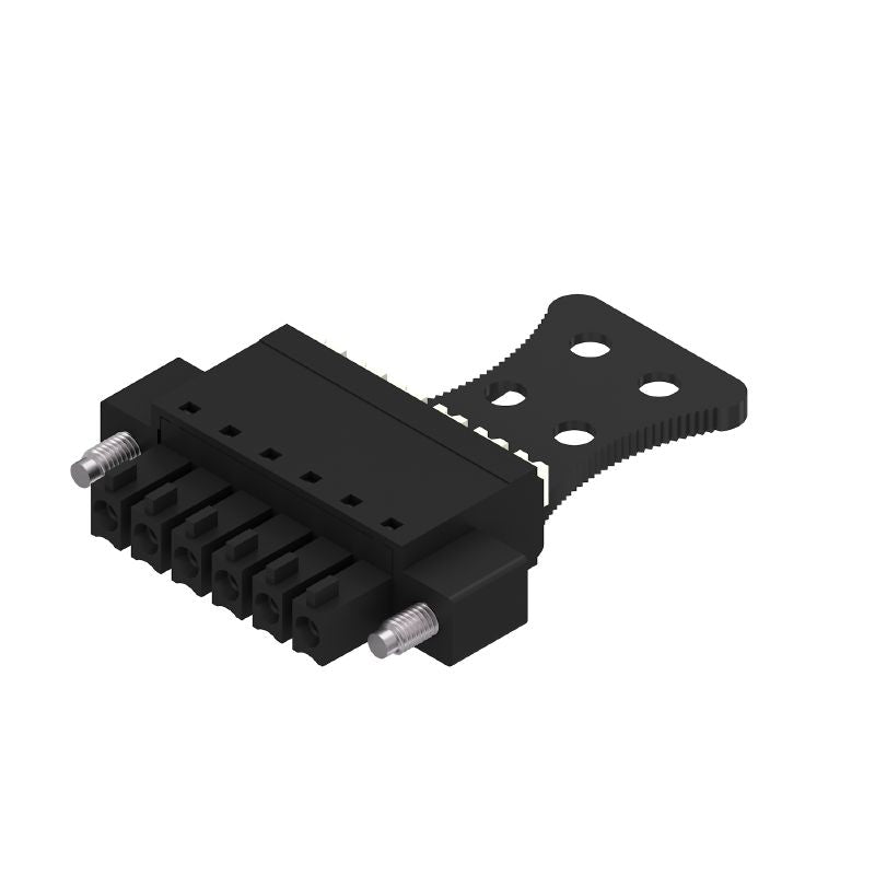 1231360000 - Female 6-Pole PCB Connector, 3.81mm Pitch, 180° Angle (Pa ...
