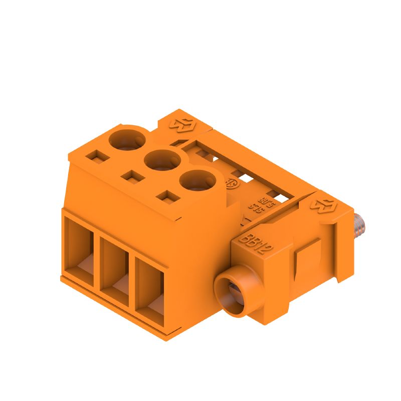 1846220000 - 5.08mm 3-Pole Male Plug Connector with Clamping Yoke (Pac ...