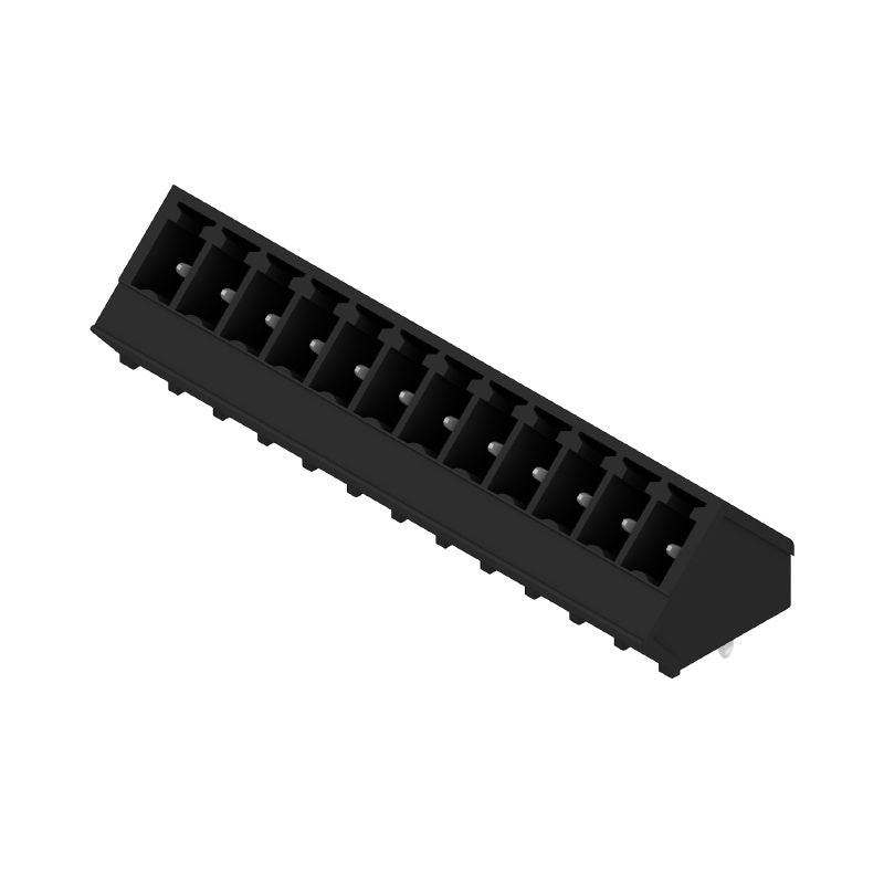 1977730000 - 3.81mm 12-Pole Male PCB Connector with Elbow Design (Pack ...