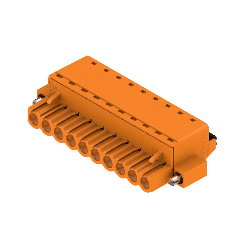 1013170000 - 5.08mm Female PCB Connector with 10 Poles and Push-In Mec ...