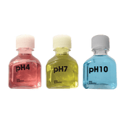 pH Buffer Set - 1 each pH 4, 7, 10 pH Calibration Solutions ...