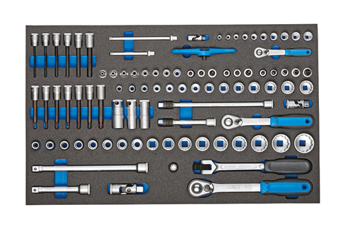 2016257 - 91-Piece Socket Wrench Set in Tool Module – NassauElectrical
