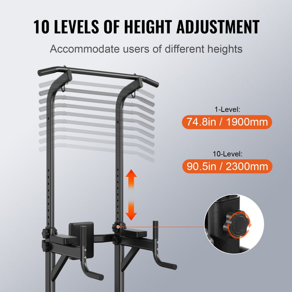 ssshkytxs-h - Adjustable VEVOR Power Tower & Bench for All Workouts ...