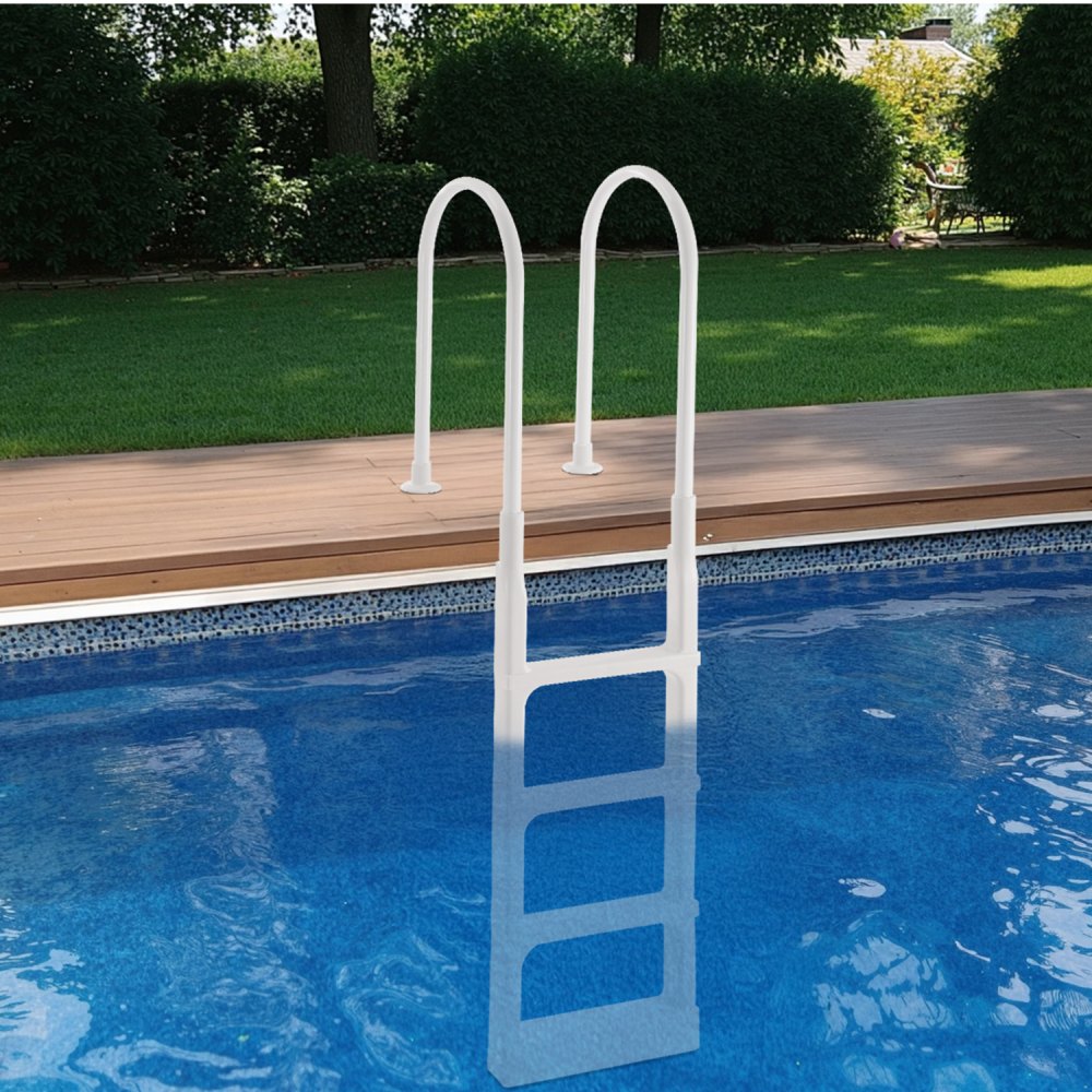 PSSL-ALPO-01 - 4-Step Pool Ladder with Double Handrails, 300 lb Capaci ...