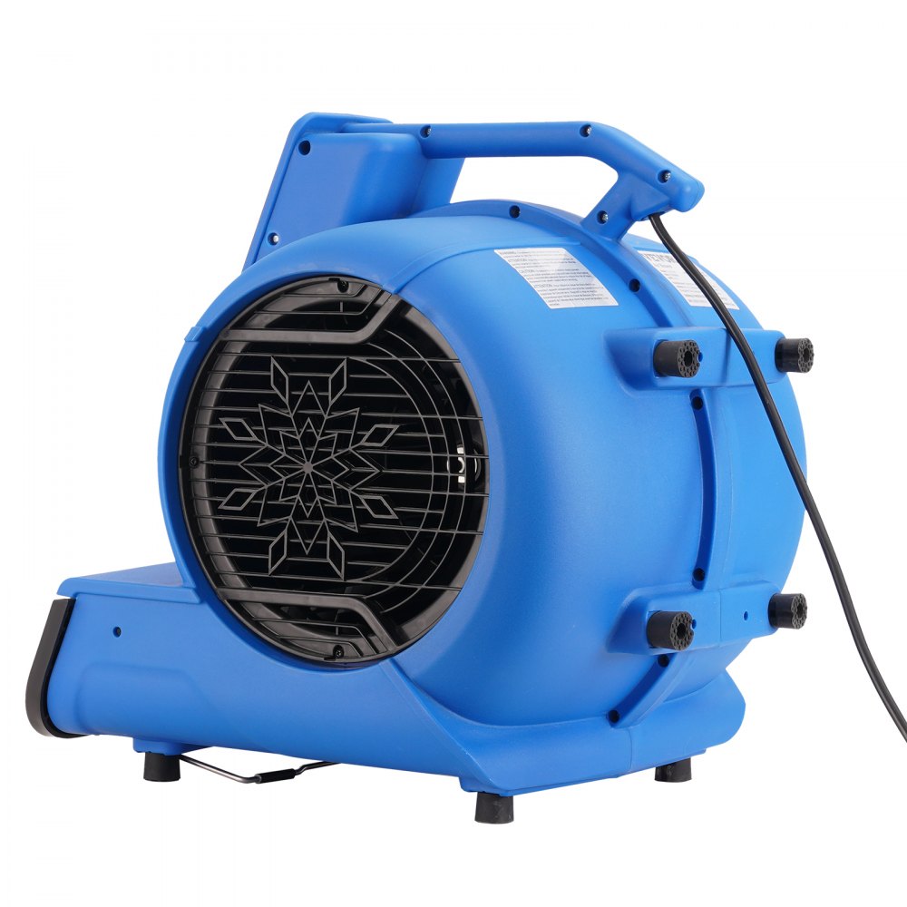 CL-370-M - 2600 CFM Portable Floor Blower with Adjustable Angles ...