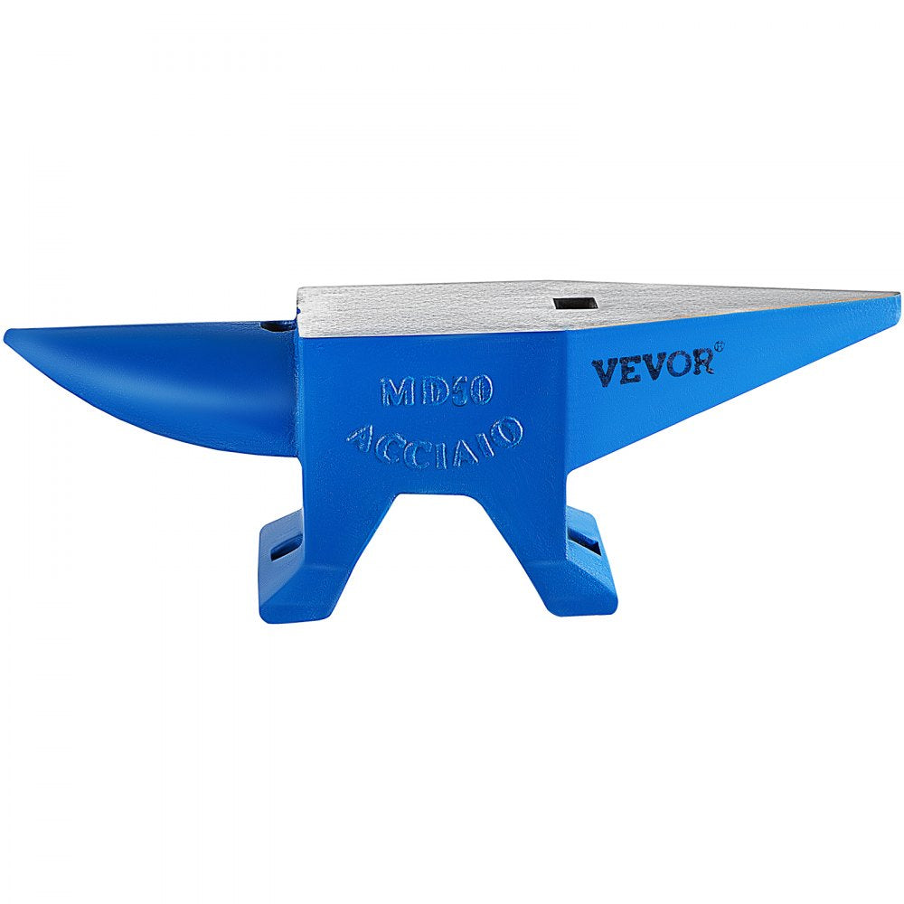 010636870210 - 110 lbs Steel Anvil with Dual Horns and Punching Holes ...