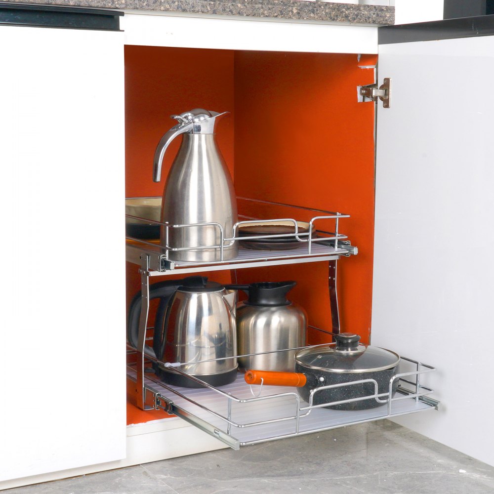 LX-C9276 - 20" Wide Steel Pull-Out Organizer for Cabinets ...