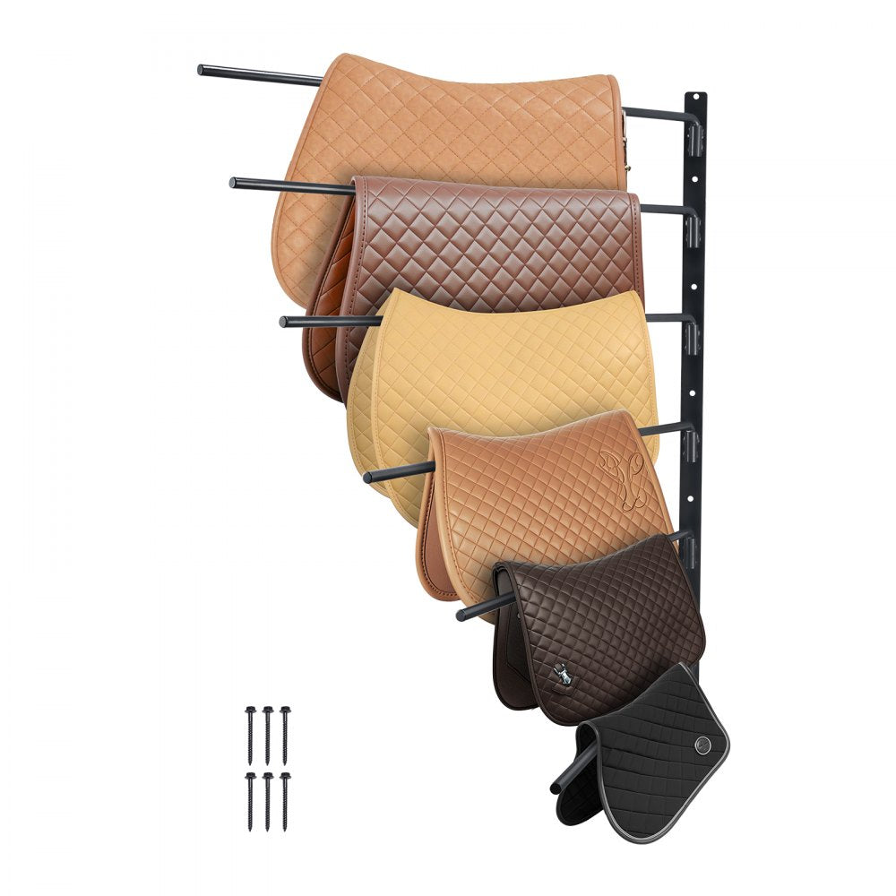 TI-060 - Durable Six-Tier Rotating Saddle Rack for Tack Organization ...