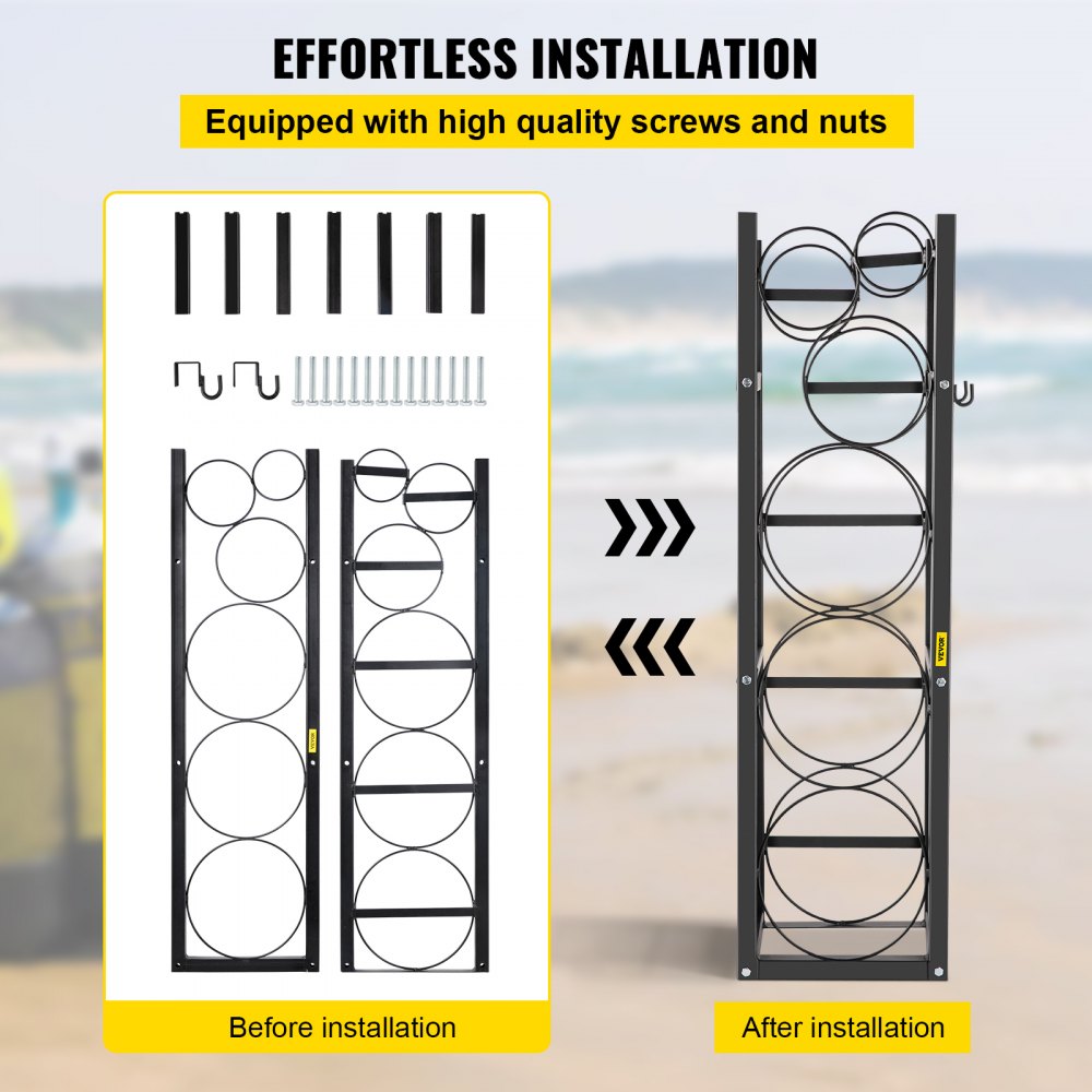 010787356479 - 46" Steel Refrigerant Tank Rack for 3 Cylinders ...