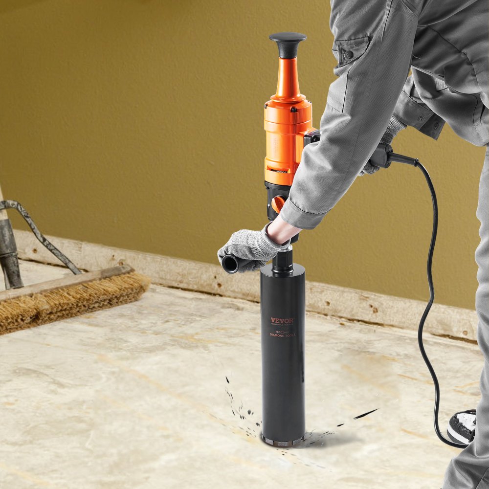 Z1Z-CF02-80 - 4in Handheld Concrete Drill with 5000W Motor and Dual Sp ...