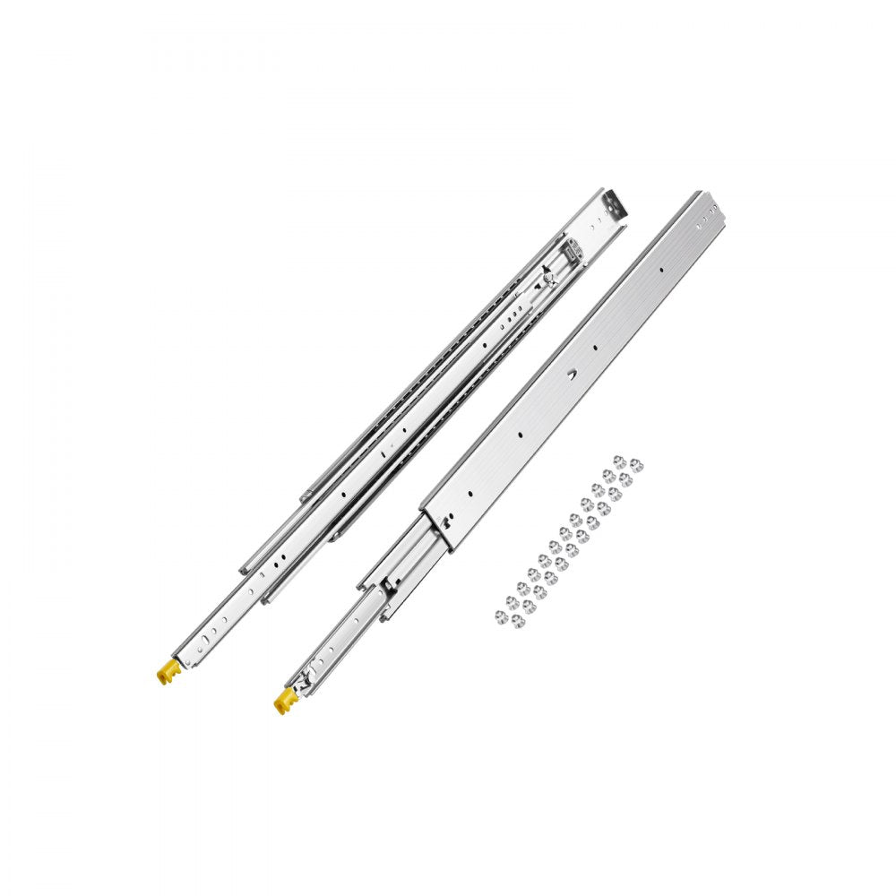 7601Z-40" - 500lbs Heavy-Duty Steel Drawer Slides with Dual-Locking Me ...