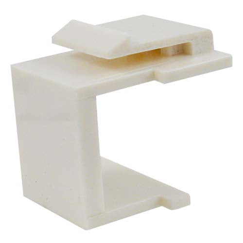 Vertical Cable 037-325AL Blank Keystone Insert Almond (Pack of 100 ...