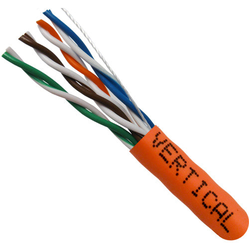 Vertical Cable 058-1936/ST/OR 24/8 Stranded BC CU CAT5E UTP PVC Orange ...
