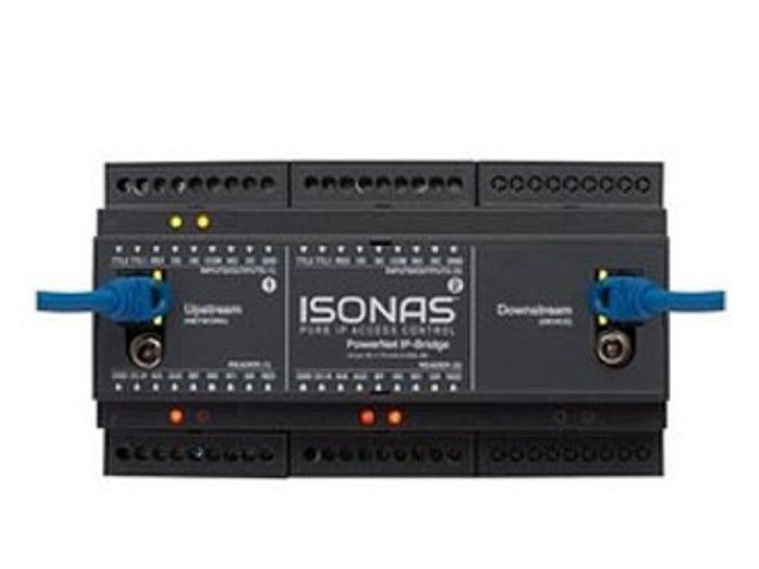 Isonas IPB2.0-2Door IP Bridge Controlling Up to 1 Ip and 2 Wiegand Dev ...