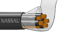Deca Cables 12 AWG 4 Conductors Cross linked Polyethylene 600 Volt Tra ...
