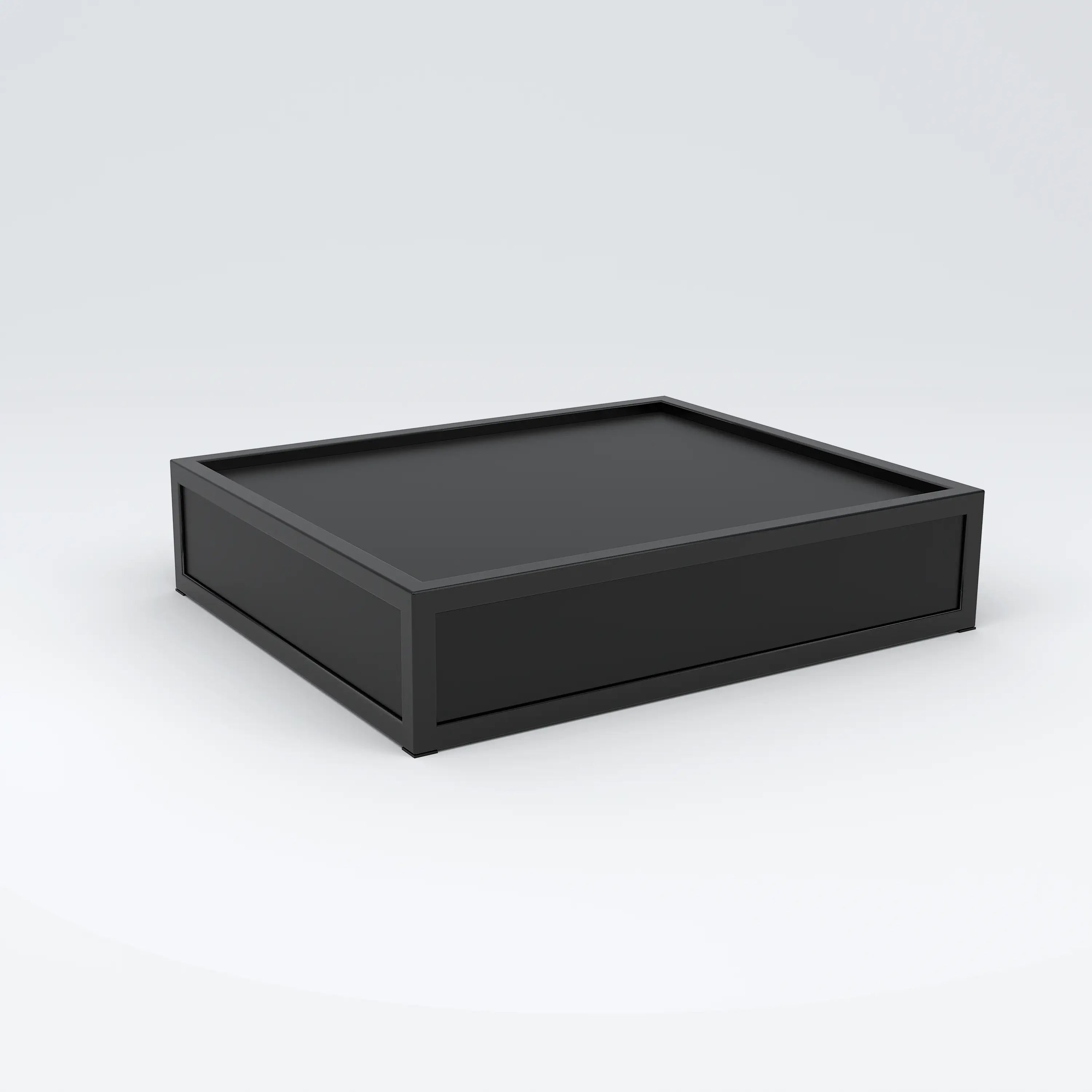 Stackable Display Riser Platforms Large Riser - Matte Black Finish Eco ...